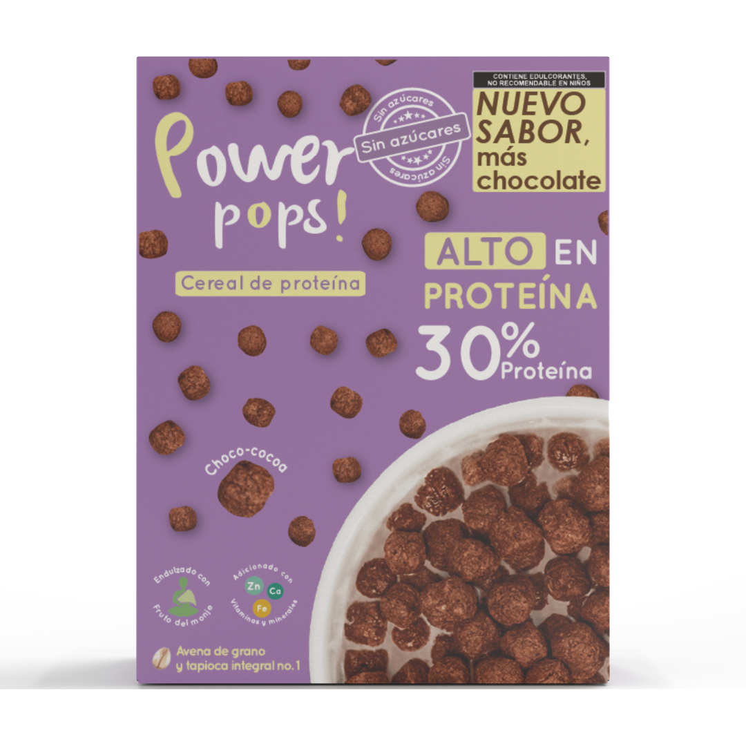 Power pops! Cereal Alto en Proteínas | Envío Gratis – Power pops ...