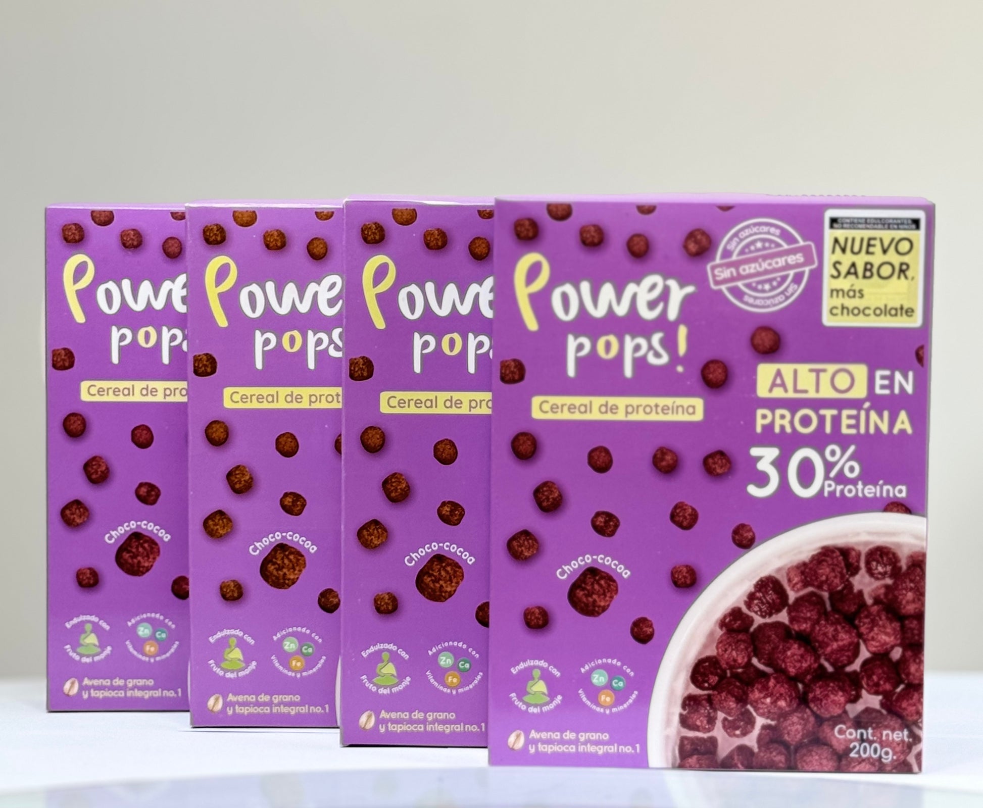 4-Pack Power pops! cereal alto en proteína envio incluido. – Power pops ...