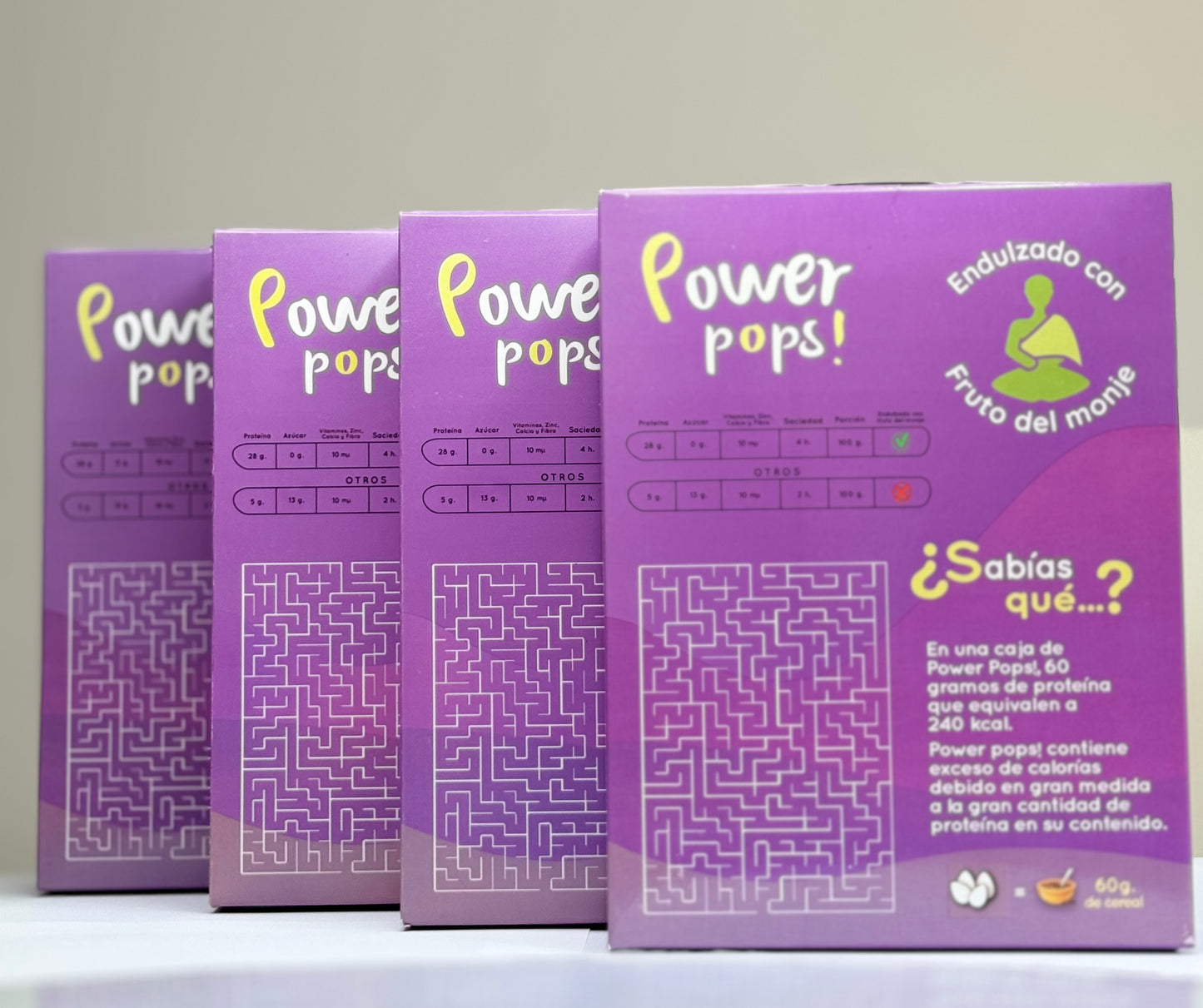 4-Pack Power pops! cereal alto en proteína envio incluido. – Power pops ...