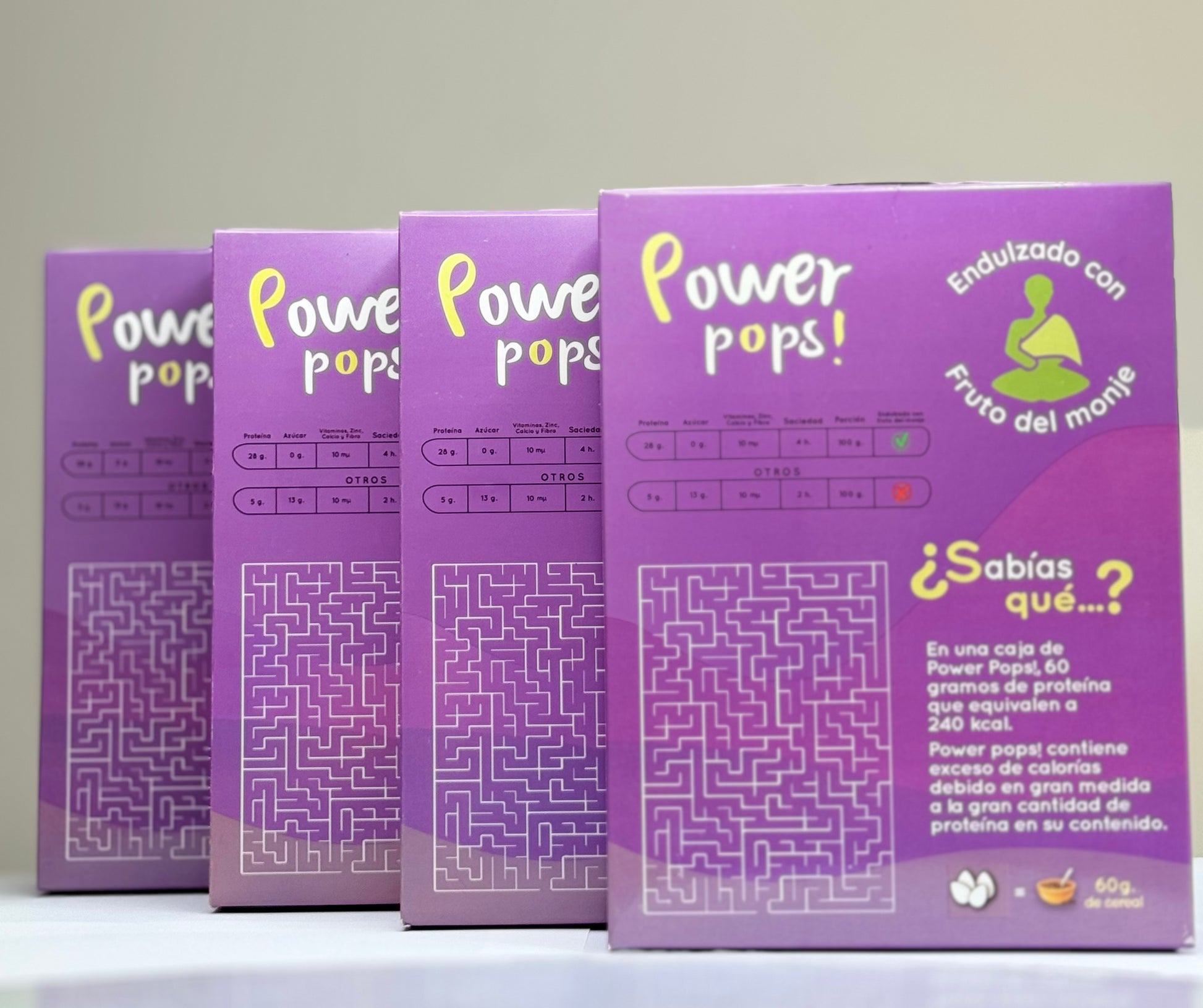 4-Pack Power pops! cereal alto en proteína envio incluido. – Power pops ...