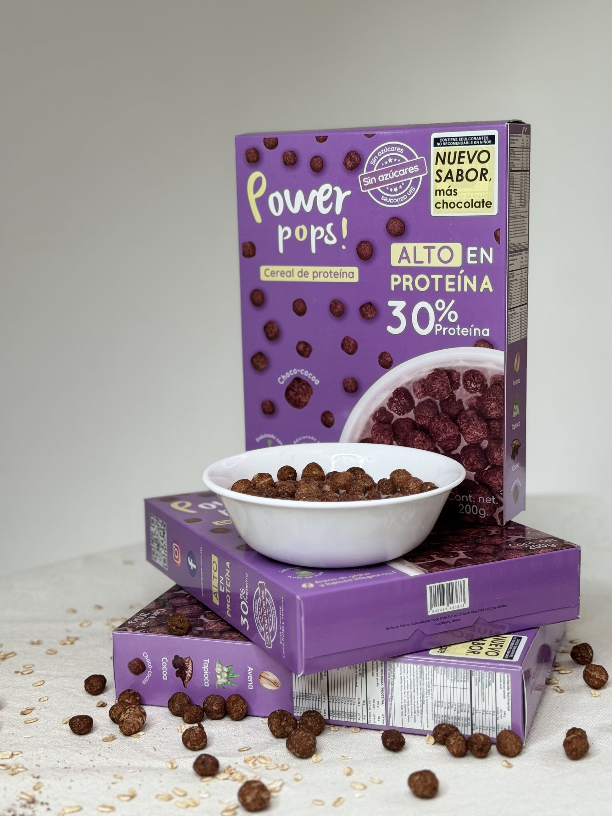4-Pack Power pops! cereal alto en proteína envio incluido. – Power pops ...