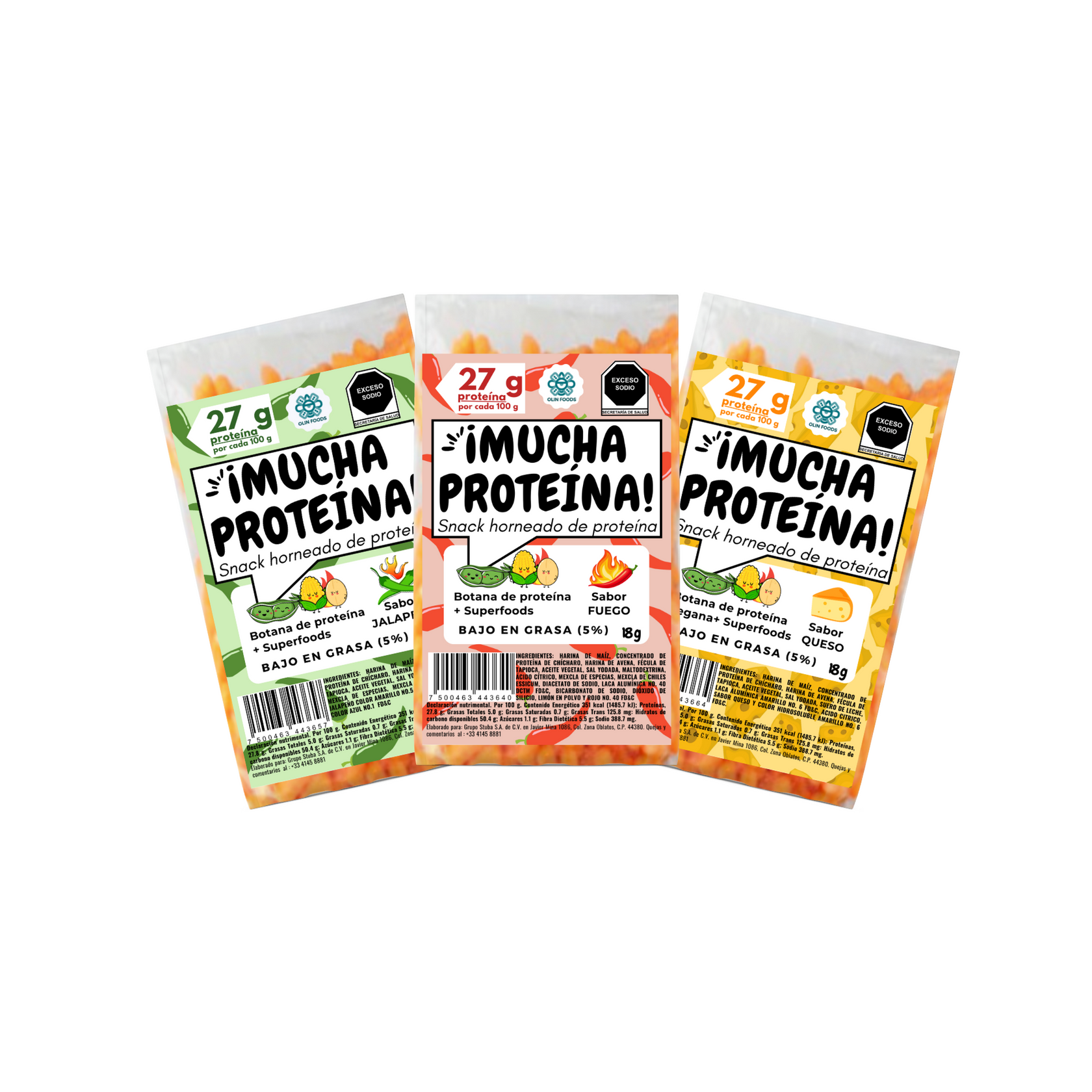 Cereal alto en proteína Power pops! sin azúcar o grasa sabor chocolate ...